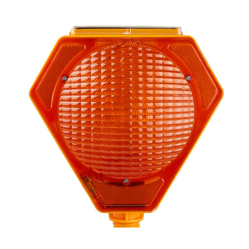 LAMPA SEMNALIZARE RUTIERA GALBENA CU INCARCARE SOLARA - Vasion